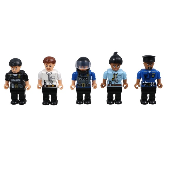 Toys | New Police Force 5 Mini Figures Set | Poshmark